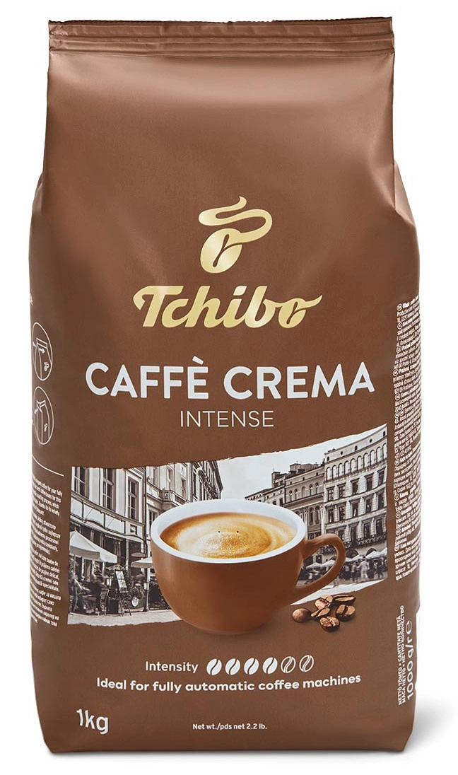 Tchibo Caffe Crema INTENSE ziarnista 1kg | KAWY \ KAWA ZIARNISTA \ TCHIBO
